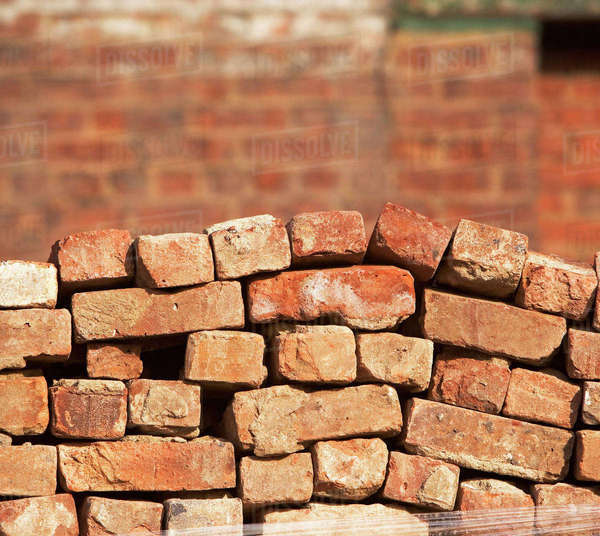 Used bricks - Royalty-free Stock Photo | Dissolve