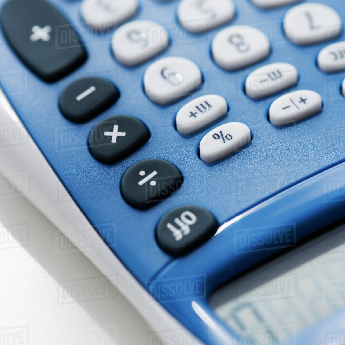 Close up of calculator - Royalty-free Stock Photo | Dissolve