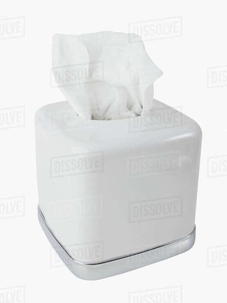 Close up of tissue box - Royalty-free Stock Photo | Dissolve