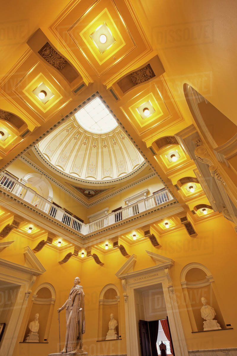 Interior of State Capitol Building - Royalty-free Stock Photo | Dissolve