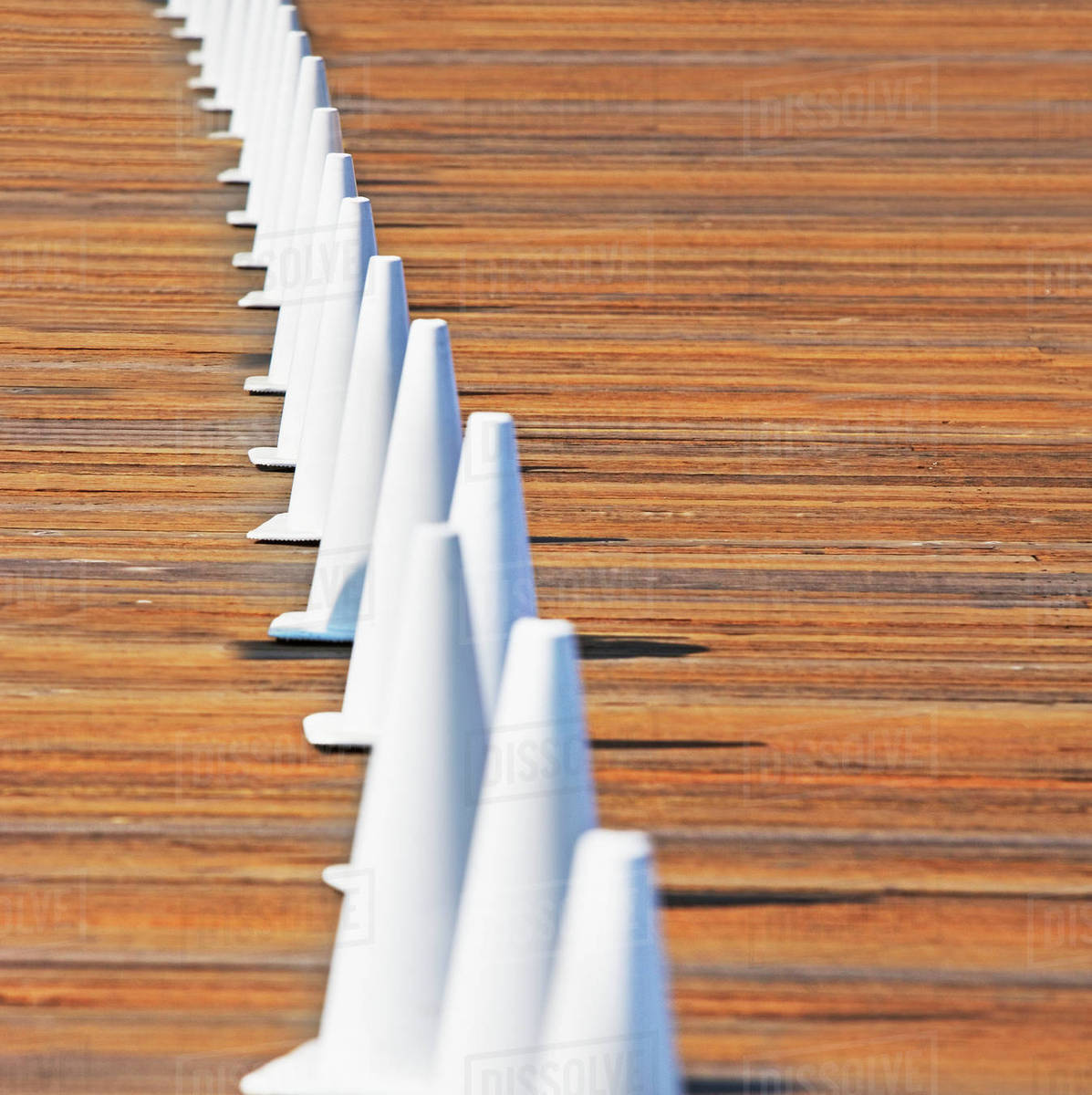 Cone barrier - Royalty-free Stock Photo | Dissolve