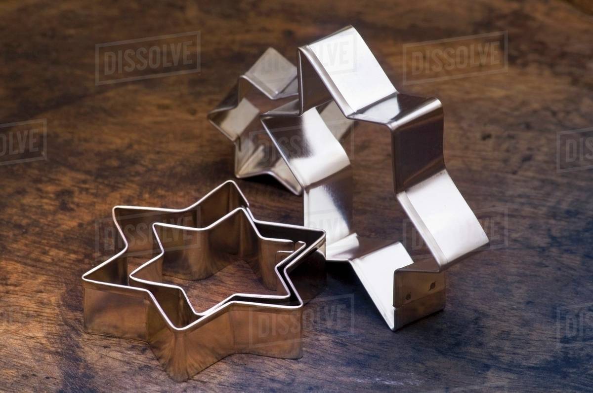 Star-shaped biscuit cutters - Royalty-free Stock Photo | Dissolve