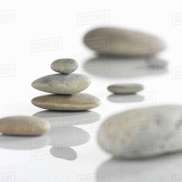 Assorted pebbles - Royalty-free Stock Photo | Dissolve