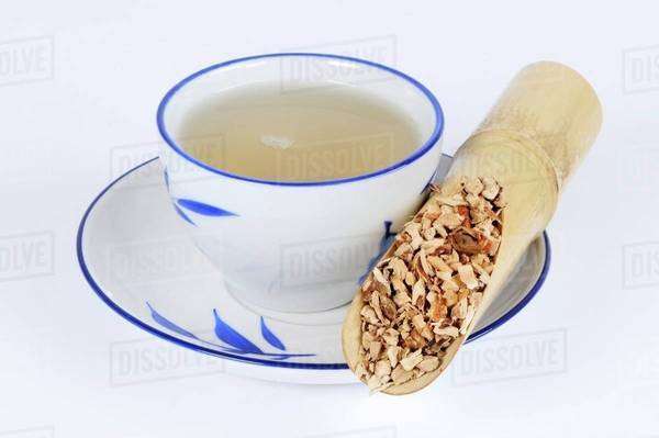 Calamus root tea (Acorus gramineus) - Royalty-free Stock Photo | Dissolve