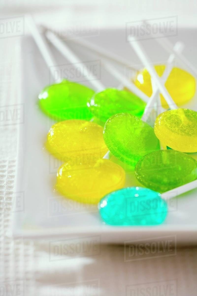 Many coloured lollipops - Royalty-free Stock Photo | Dissolve
