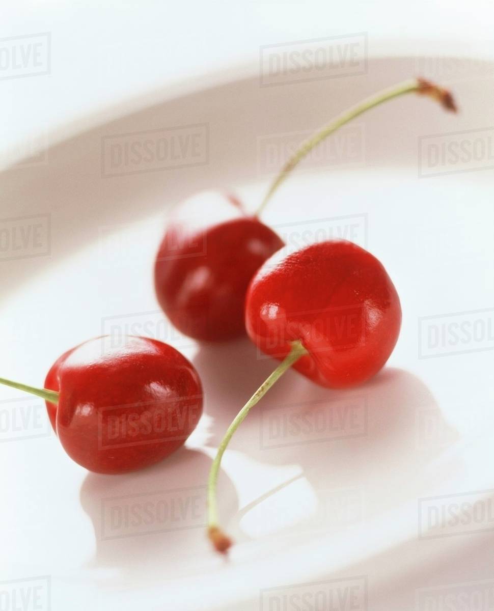 Three Cherries - Royalty-free Stock Photo | Dissolve