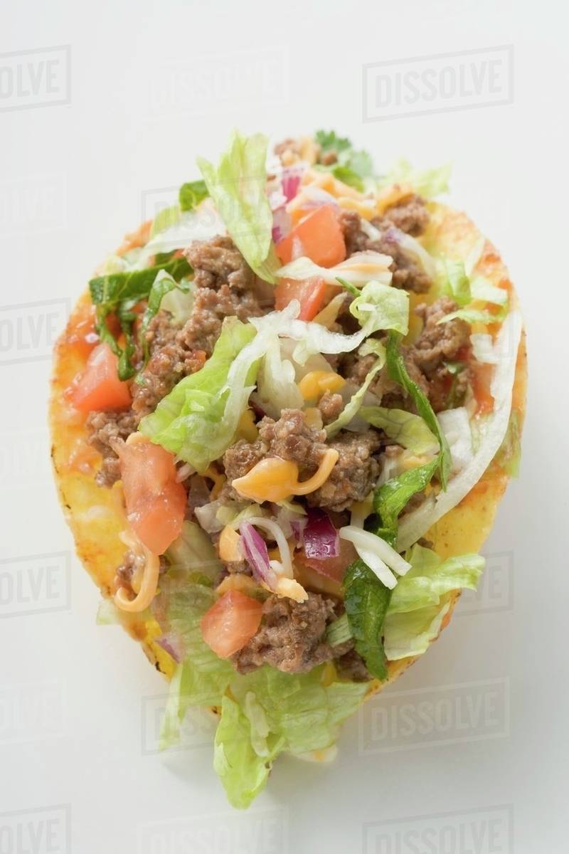 Taco with mince filling - Royalty-free Stock Photo | Dissolve