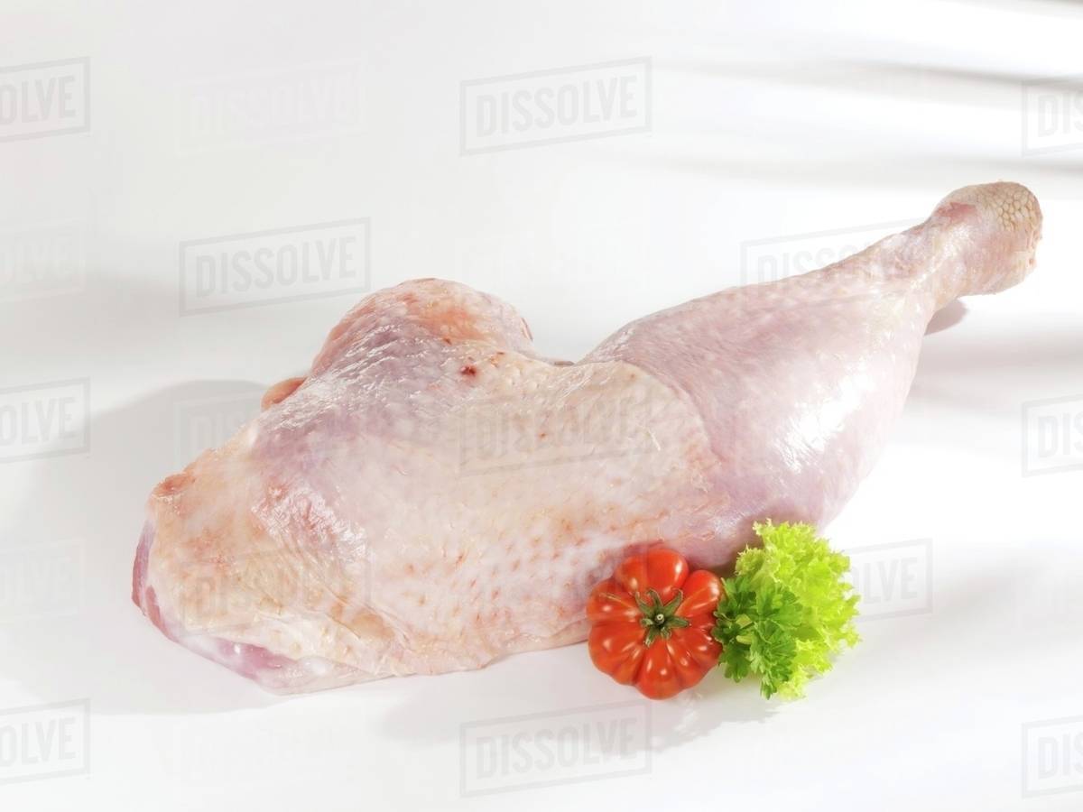 Fresh turkey leg - Royalty-free Stock Photo | Dissolve