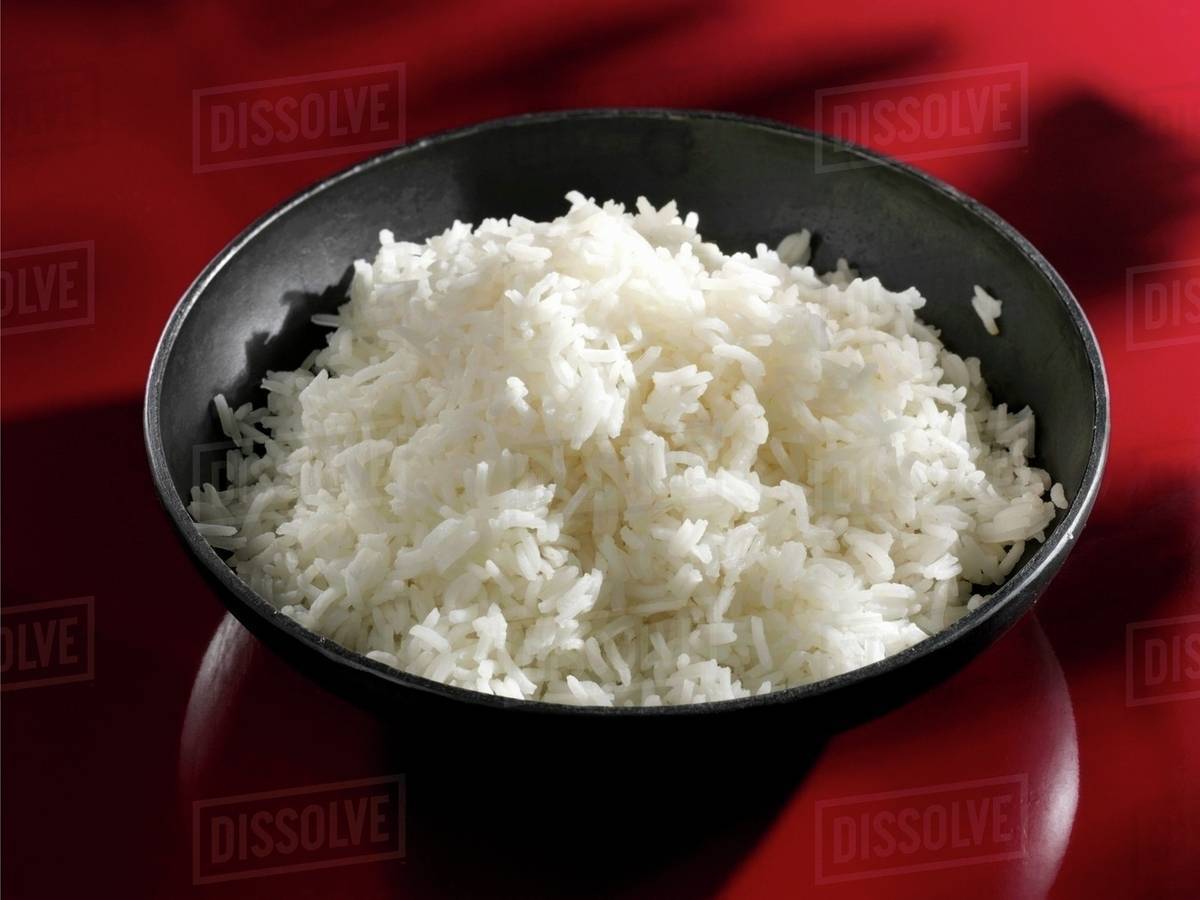 Cooked basmati rice in a bowl - Royalty-free Stock Photo | Dissolve