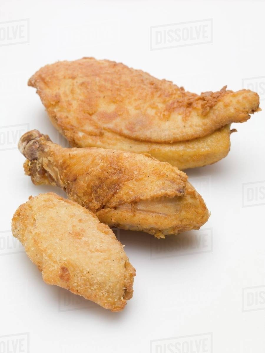 Breaded chicken pieces - Stock Photo - Dissolve