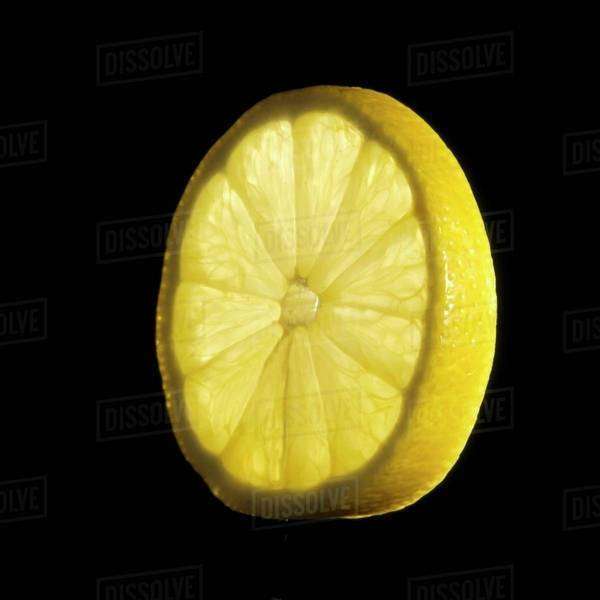 A slice of lemon - Royalty-free Stock Photo | Dissolve