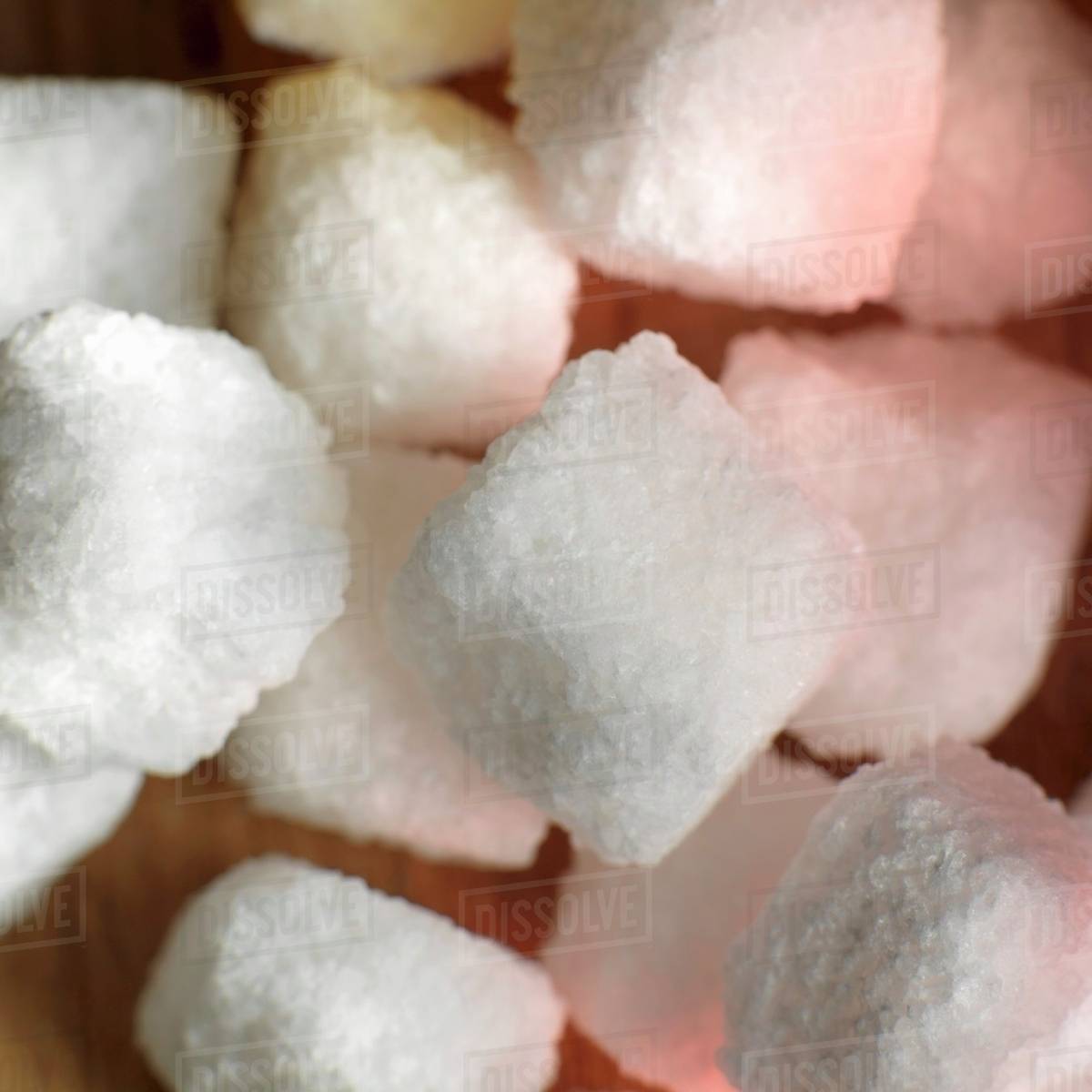 White sugar cubes - Royalty-free Stock Photo | Dissolve
