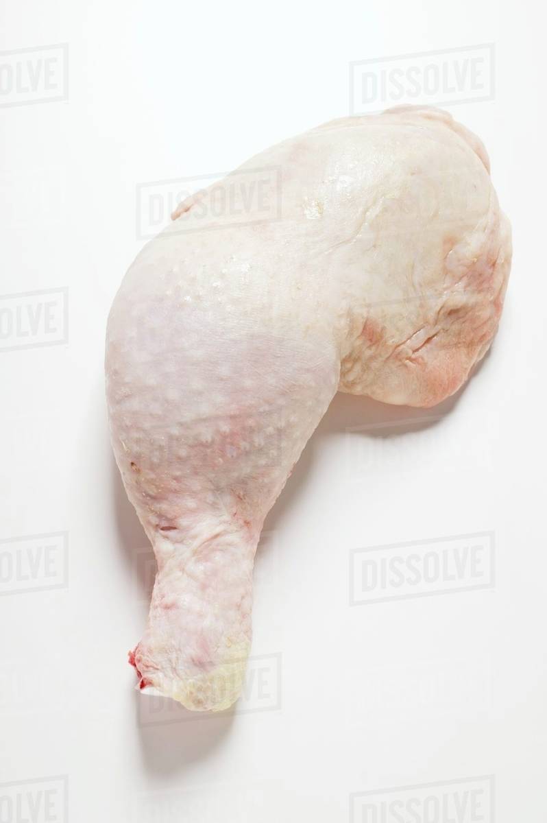 Fresh chicken leg - Stock Photo - Dissolve