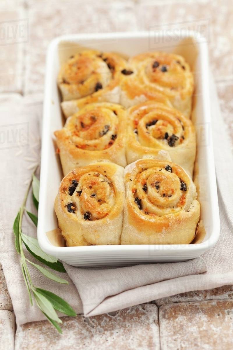 Olive yeast pastries - Royalty-free Stock Photo | Dissolve