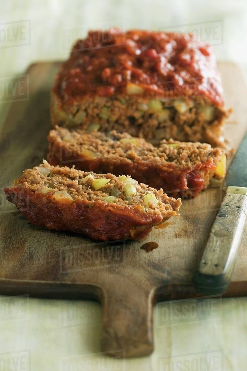Sliced meat loaf - Royalty-free Stock Photo | Dissolve