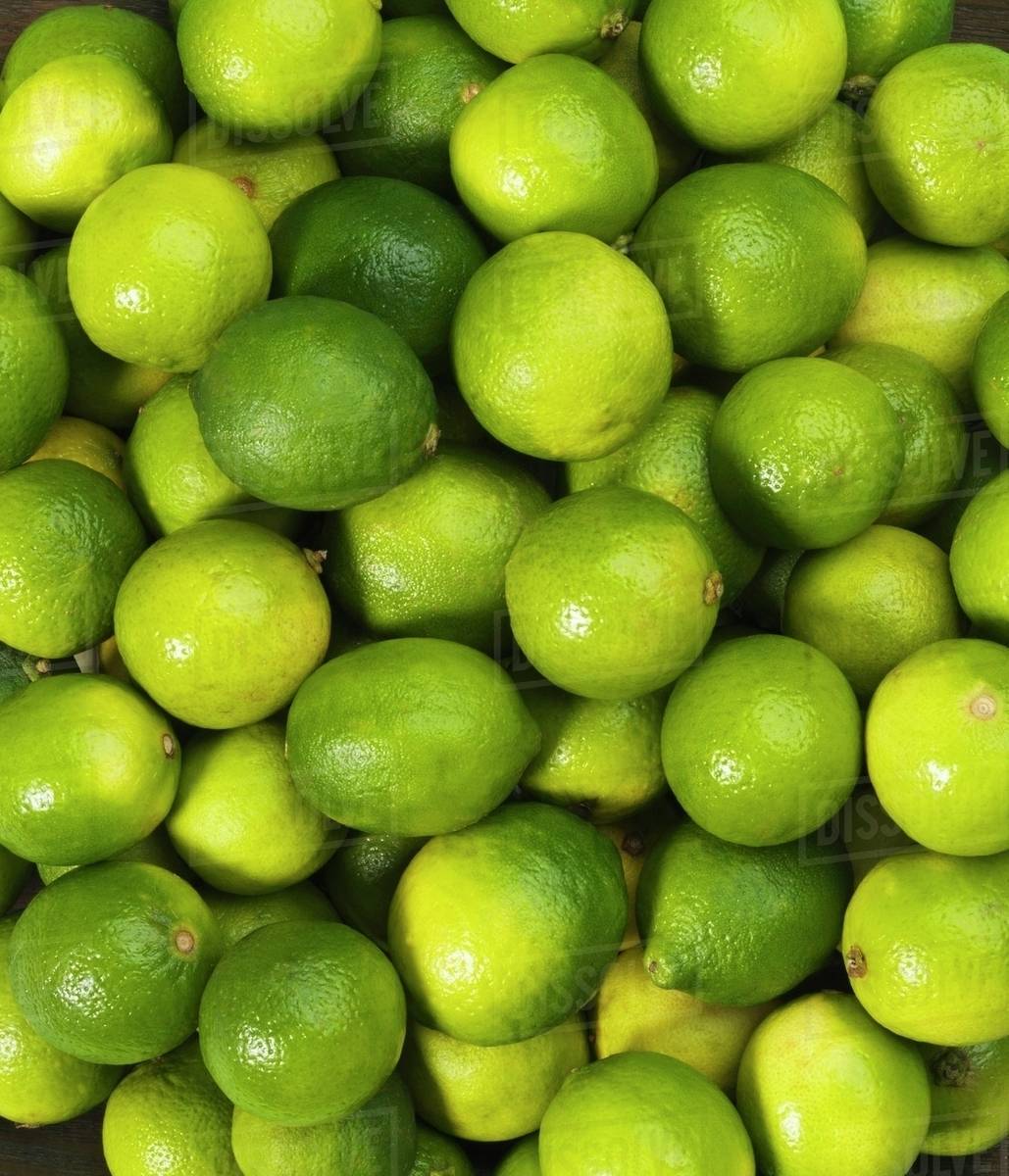 Limes seen from above - Stock Photo - Dissolve