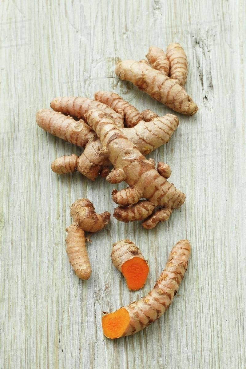 Fresh turmeric roots - Royalty-free Stock Photo | Dissolve