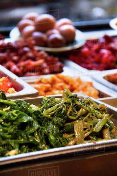 Chinese Food Buffet; China Town, New York - Royalty-free Stock Photo ...