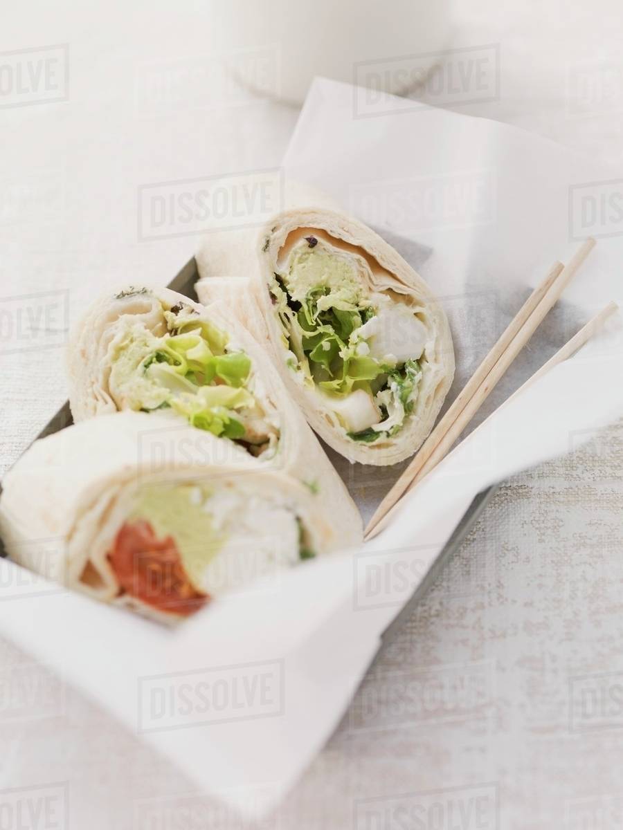 Assorted mini wraps - Royalty-free Stock Photo | Dissolve