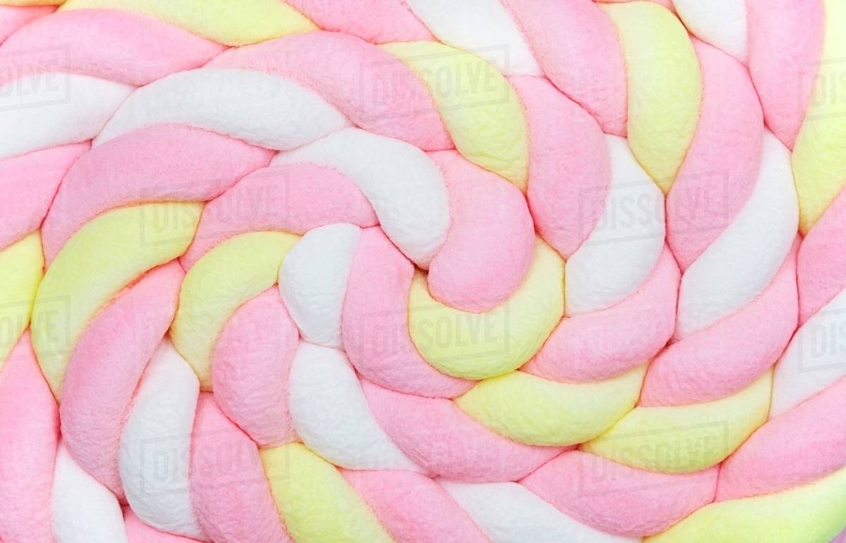 Rolled marshmallow braid - Royalty-free Stock Photo | Dissolve