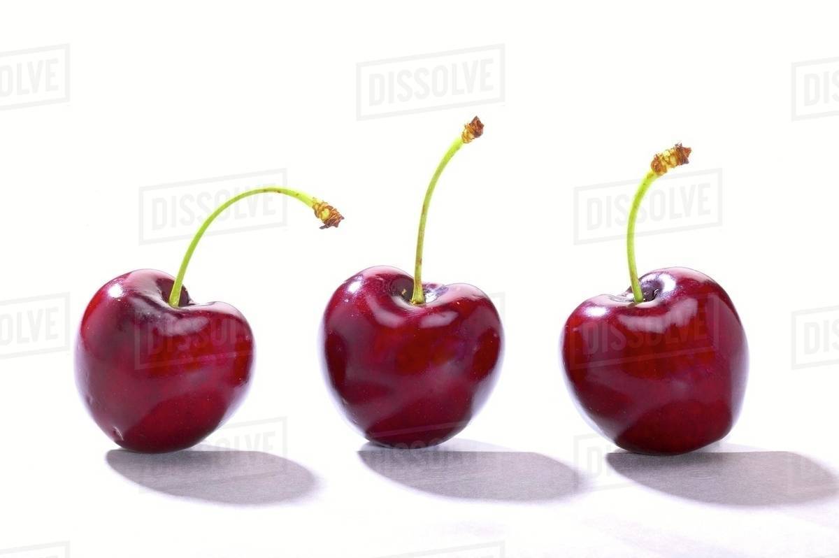 Three Cherries - Royalty-free Stock Photo | Dissolve