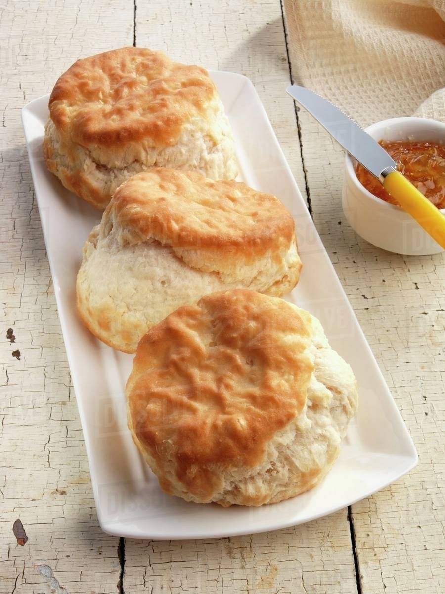 Biscuits with Jam - Royalty-free Stock Photo | Dissolve