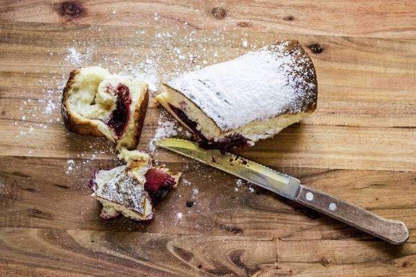 British roly-poly pudding - Royalty-free Stock Photo | Dissolve