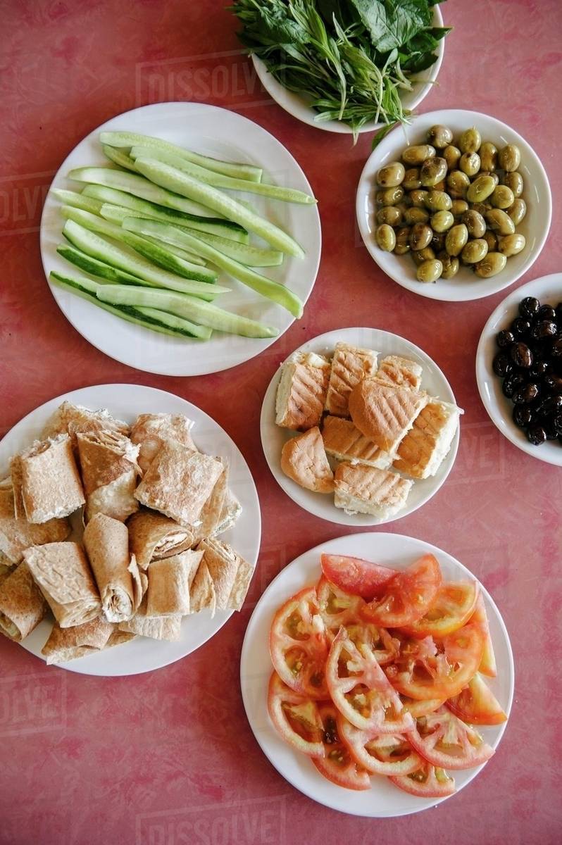 Lebanese breakfast - Stock Photo - Dissolve