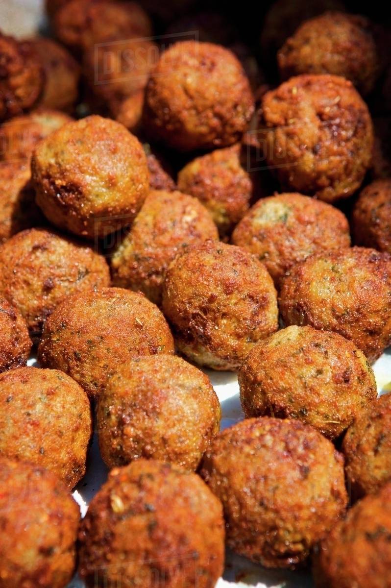Falafel Balls - Stock Photo - Dissolve