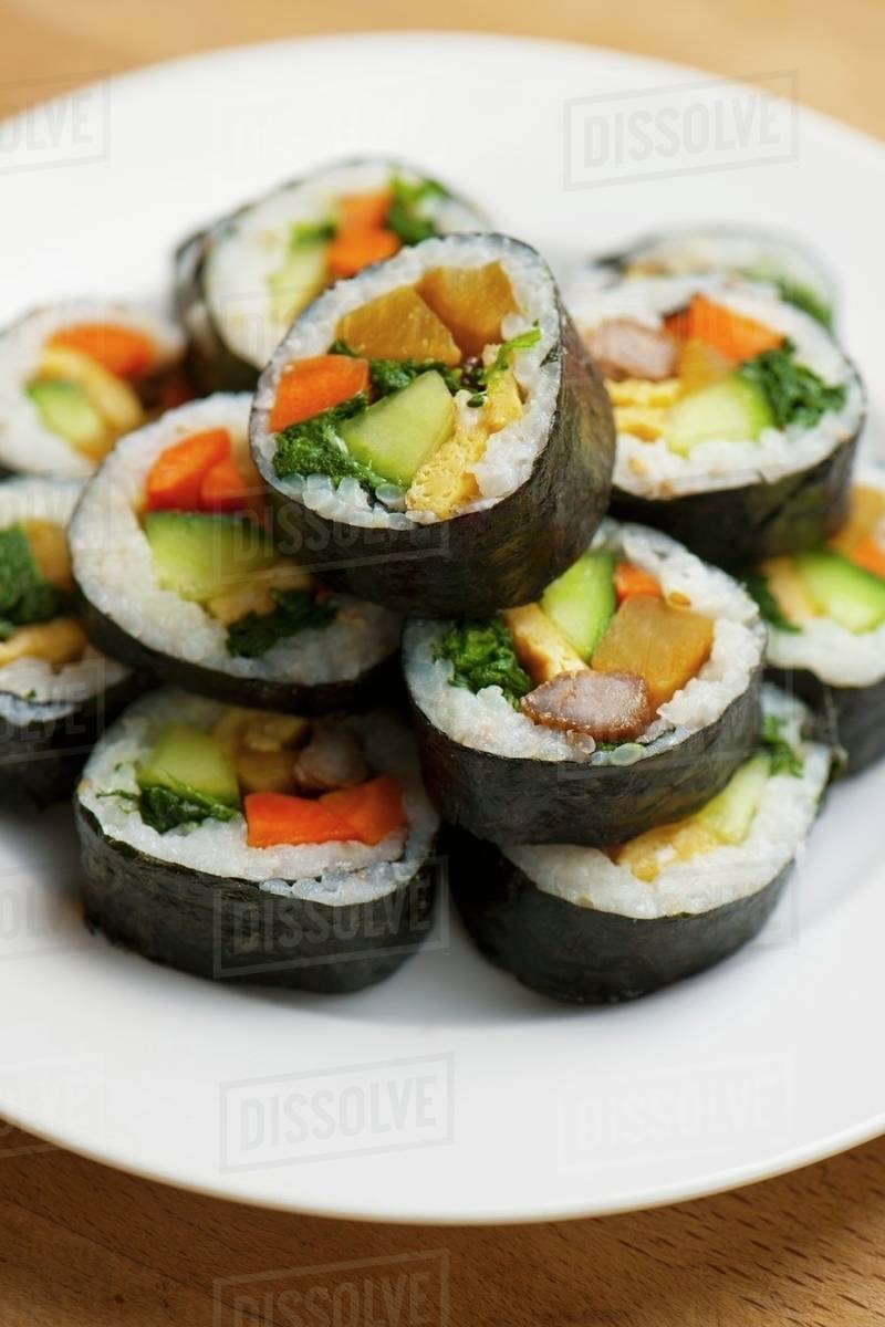 Kimbap (Korea) - Royalty-free Stock Photo | Dissolve