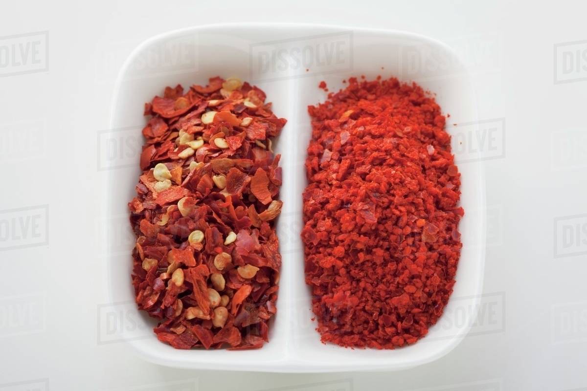 Chilli flakes - Royalty-free Stock Photo | Dissolve