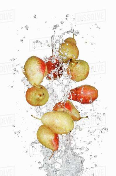 Pears and water - Royalty-free Stock Photo | Dissolve