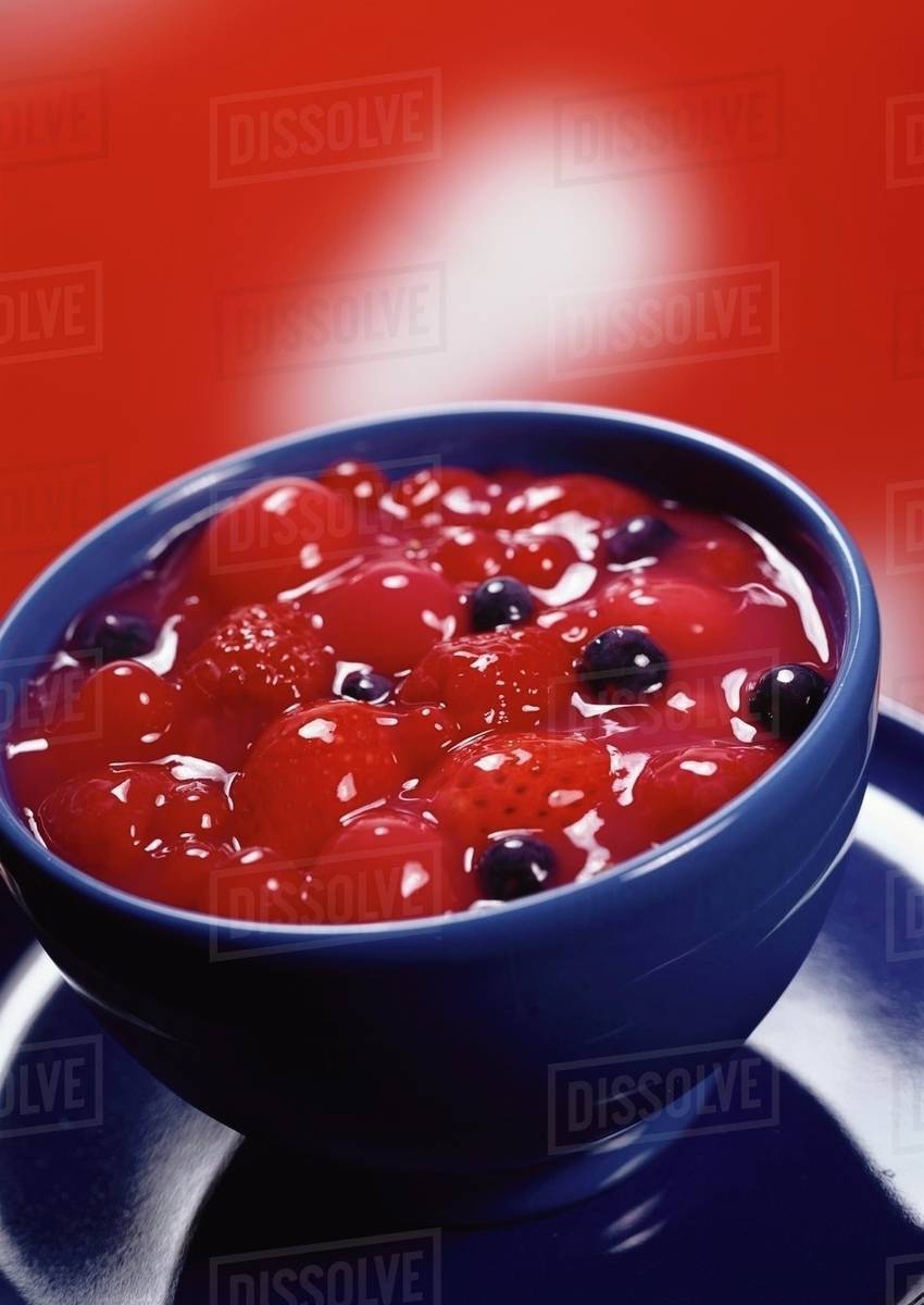 Red fruit compote - Stock Photo - Dissolve