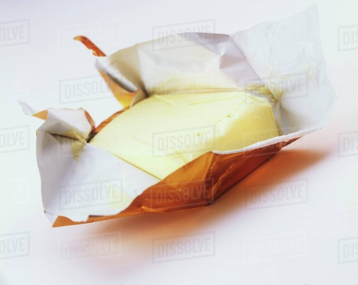 Butter in paper - Royalty-free Stock Photo | Dissolve