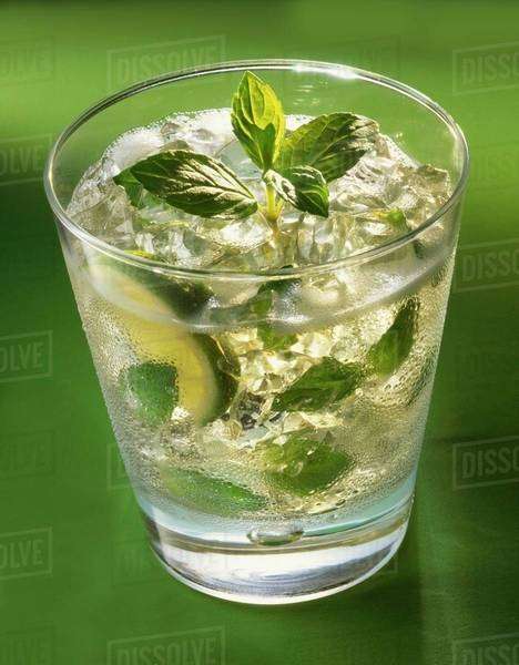 A glass of Mojito - Royalty-free Stock Photo | Dissolve