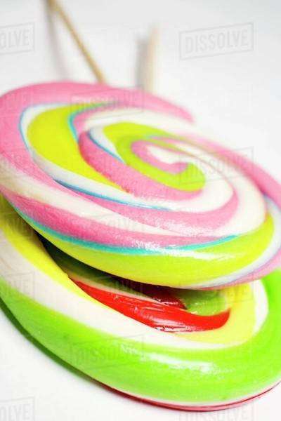 Two different lollipops - Royalty-free Stock Photo | Dissolve