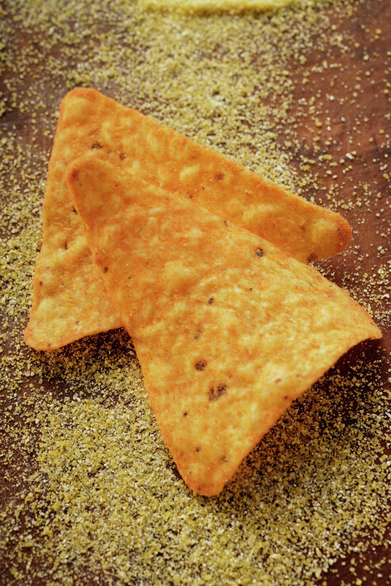 Two tortilla chips - Royalty-free Stock Photo | Dissolve