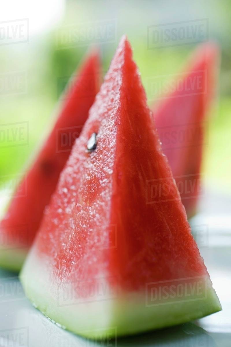 Watermelon wedges - Royalty-free Stock Photo | Dissolve