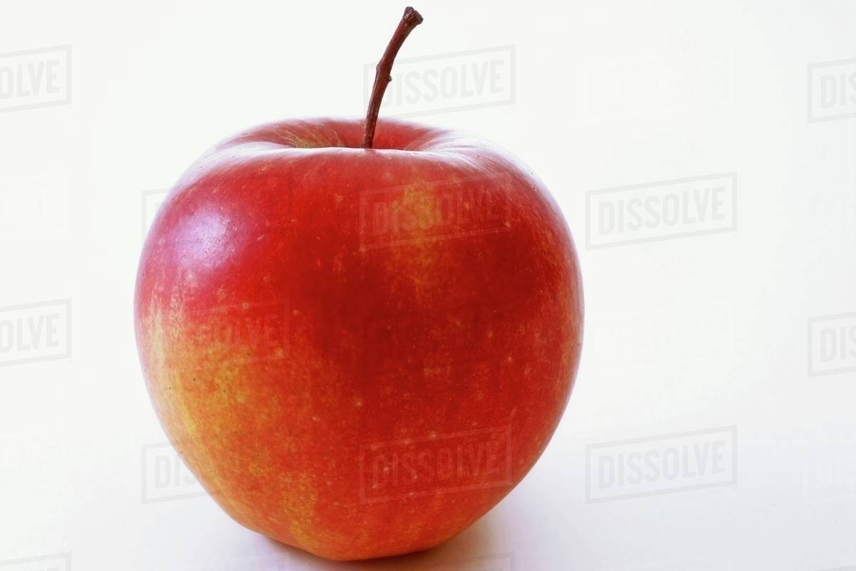 One Starking Apple with Leaf - Royalty-free Stock Photo | Dissolve