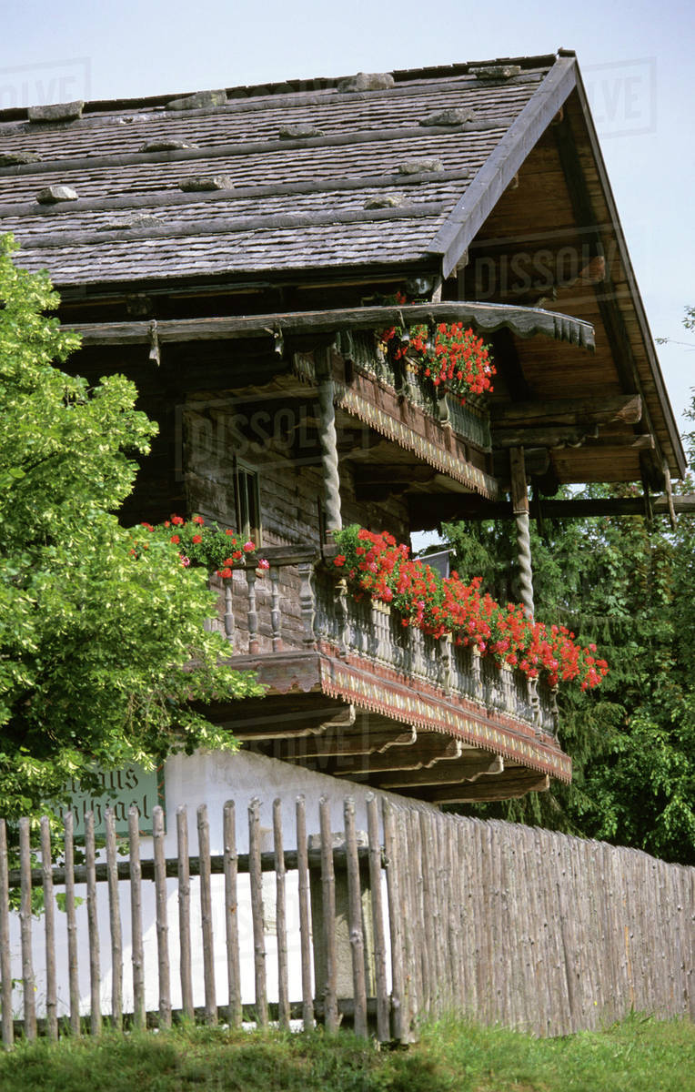 Germany, Bavarian Forest, farm house at Großer Arber - Stock Photo ...