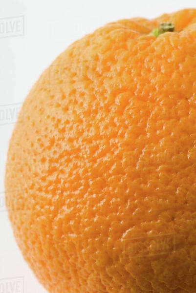 Orange, extreme close-up - Stock Photo - Dissolve