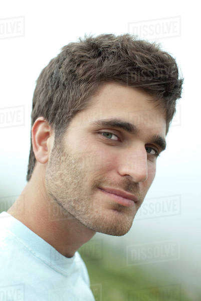 Young man, portrait - Royalty-free Stock Photo | Dissolve