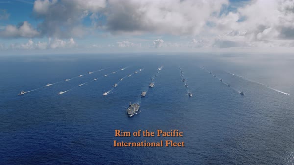 Tracking shot of a military submarine breaching surface - Stock Video ...