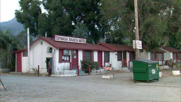Topanga Ranch Motel - Stock Video Footage - Dissolve