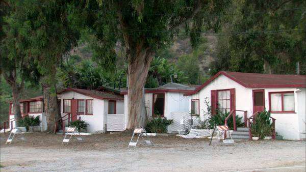 Topanga Ranch Motel - Stock Video Footage - Dissolve