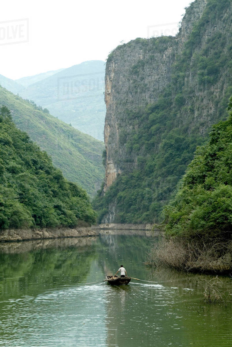 Shenong Stream, Yangtze River, China. - Royalty-free Stock Photo | Dissolve