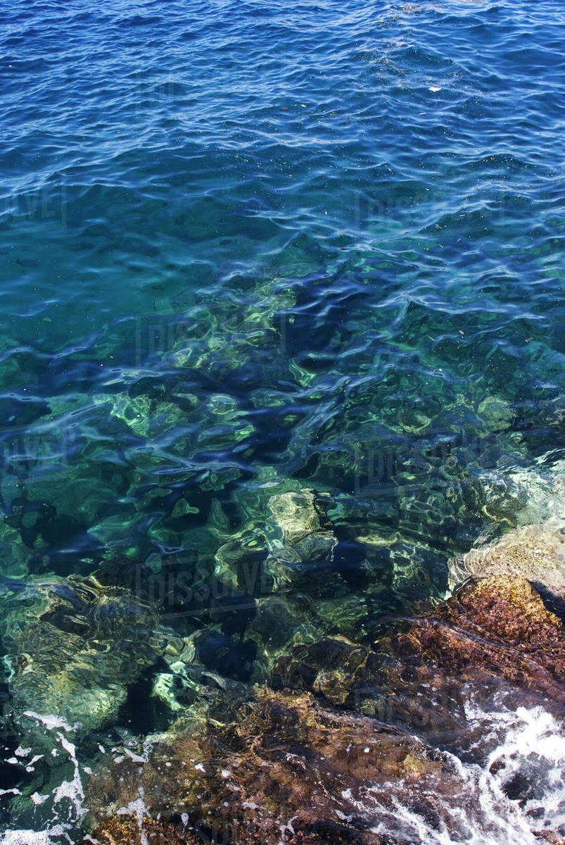 Clear water of the Mediterranean Sea - Royalty-free Stock Photo | Dissolve