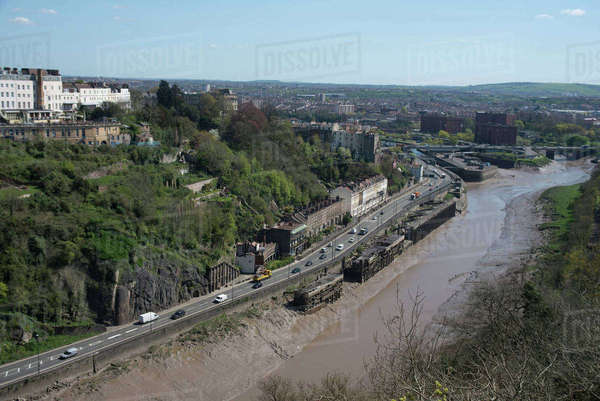 Aerial view of Bristol - Royalty-free Stock Photo | Dissolve