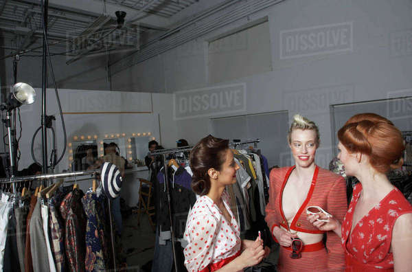 Women backstage - Stock Photo - Dissolve