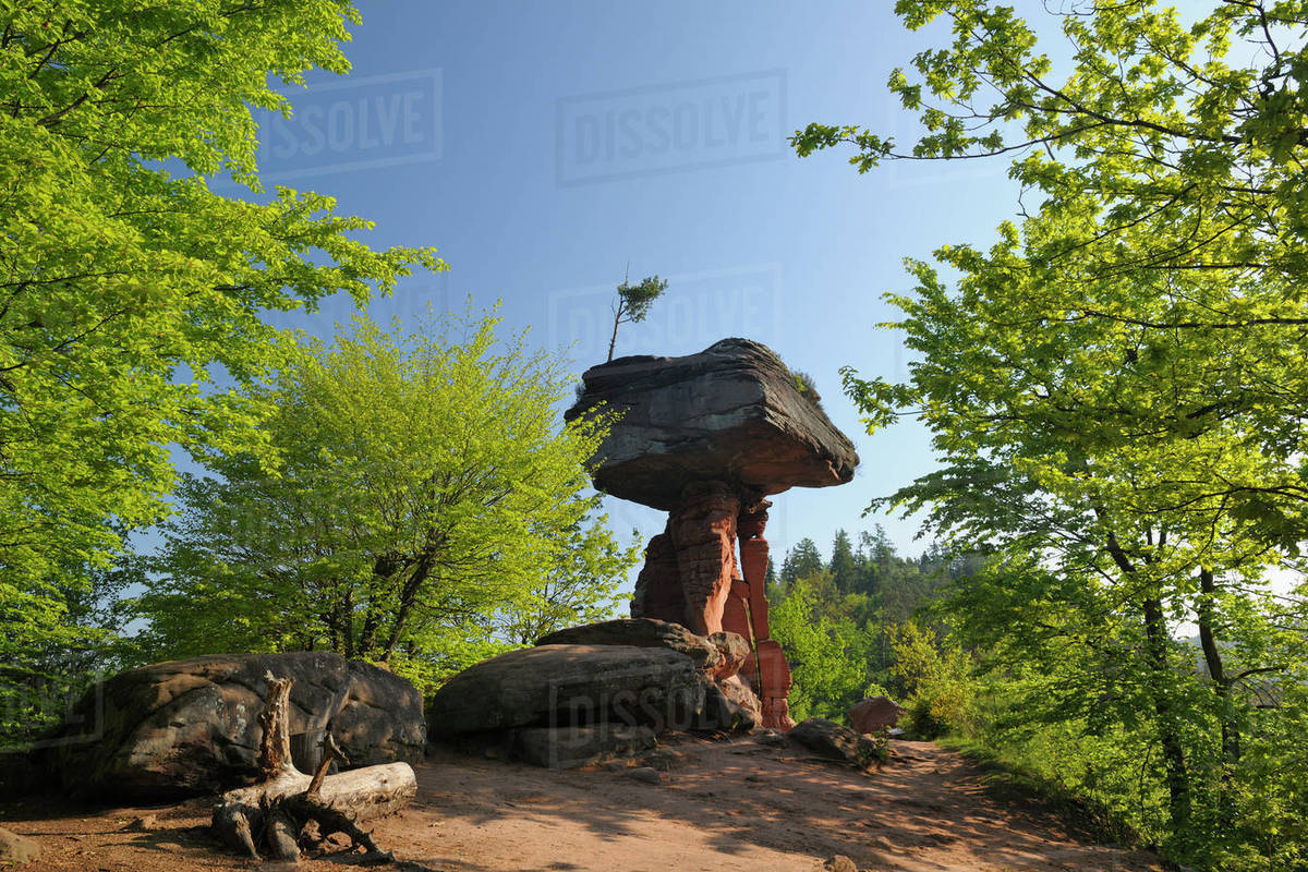 The Devil's Table Rock Formation, Teufelstisch, Hinterweidenthal ...